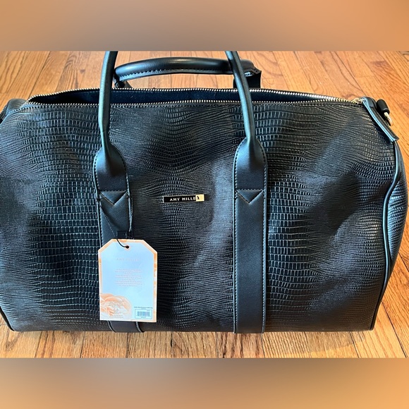 Amy Miller | Bags | Nwt Amy Miller Black Duffle Bag | Poshmark